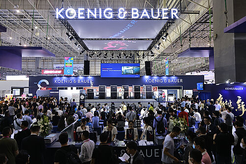 Koenig & Bauer enjoys success at Print China | Koenig & Bauer MetalPrint