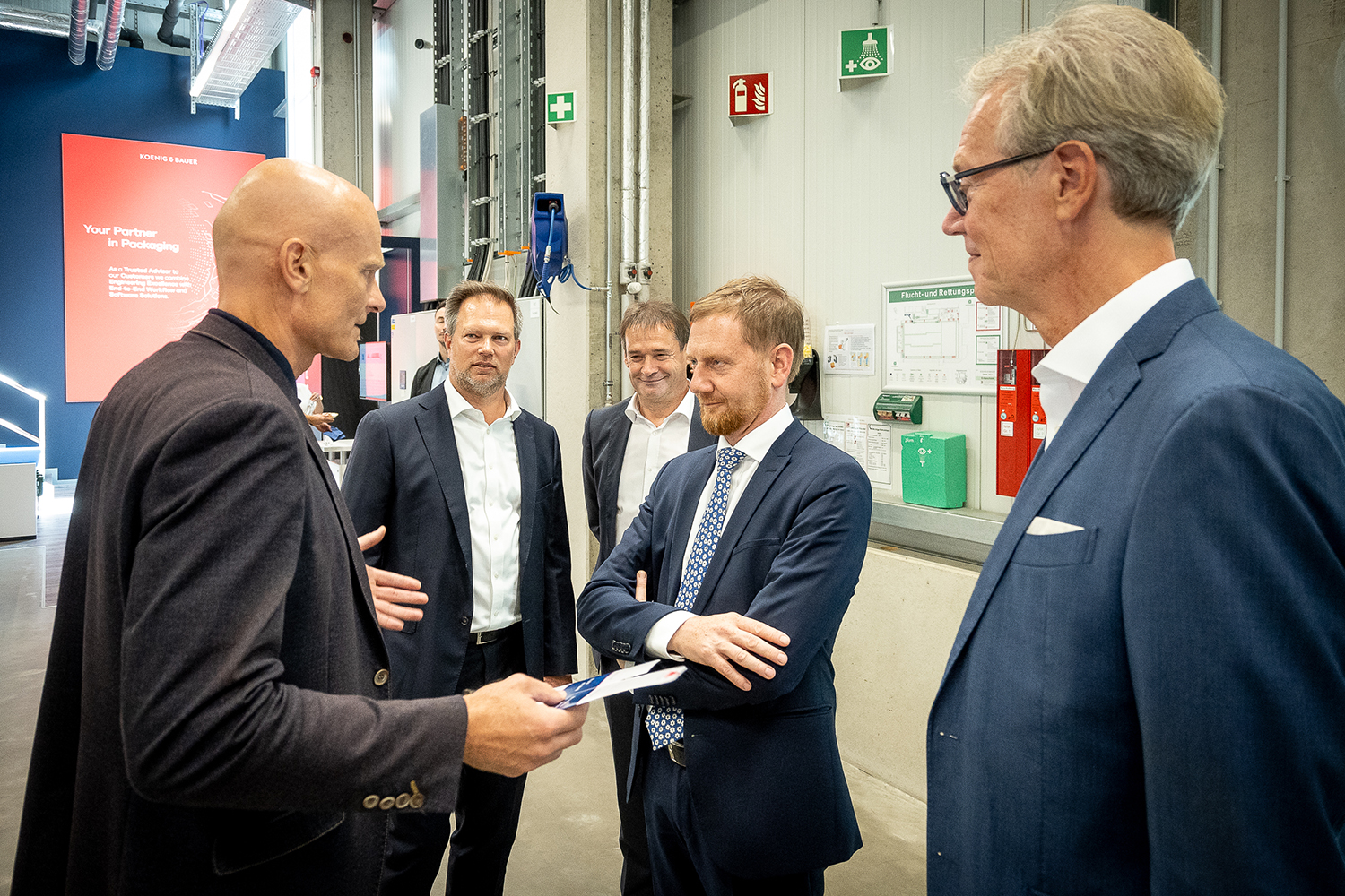 Michael Kretschmer, Ministerpräsident des Freistaates Sachsen, zu Gast ...